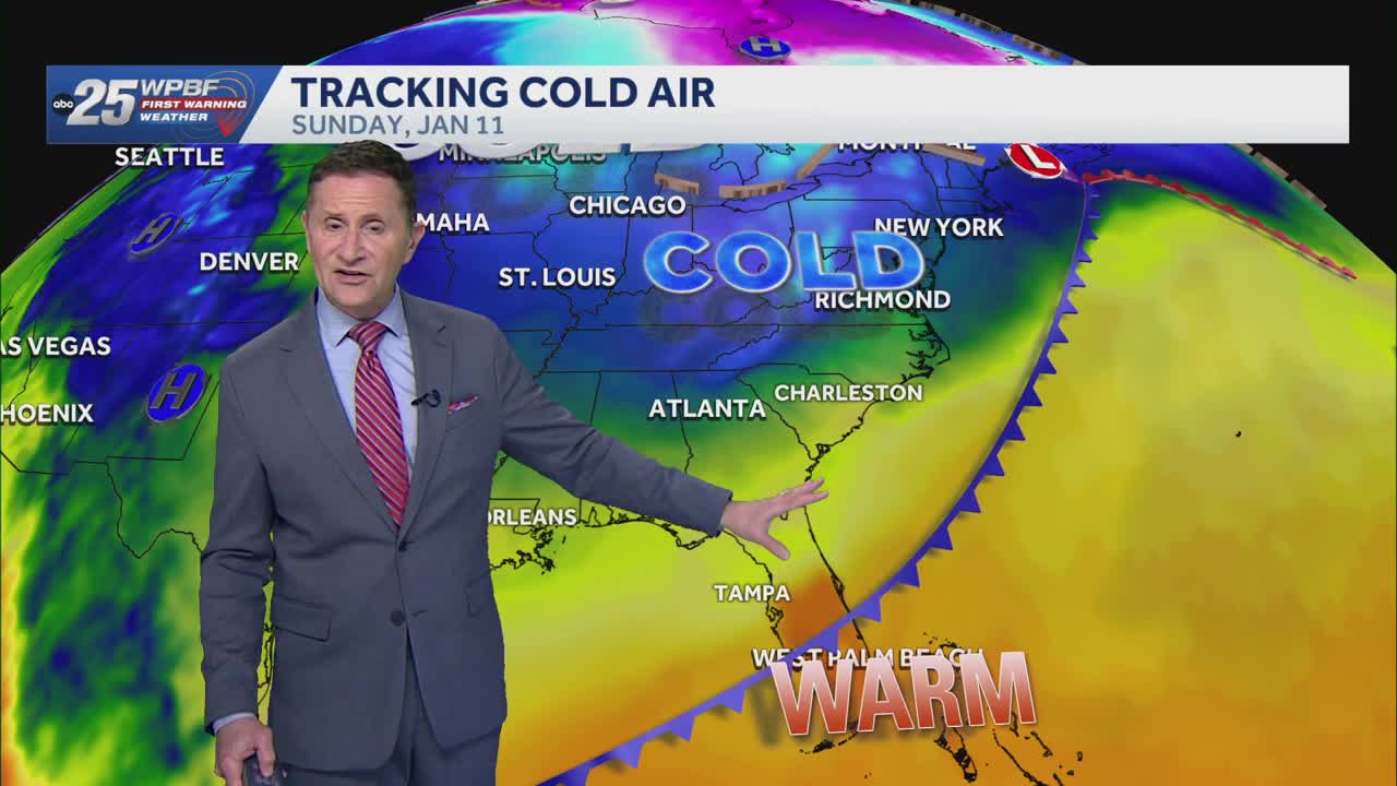 Several cold fronts headed our way