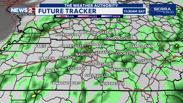 A second round of rain Friday evening brings the threat for flooding ...