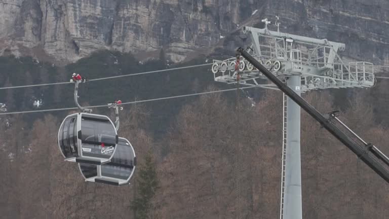 Italy eyes January tests for delayed Olympic cable car in Cortina