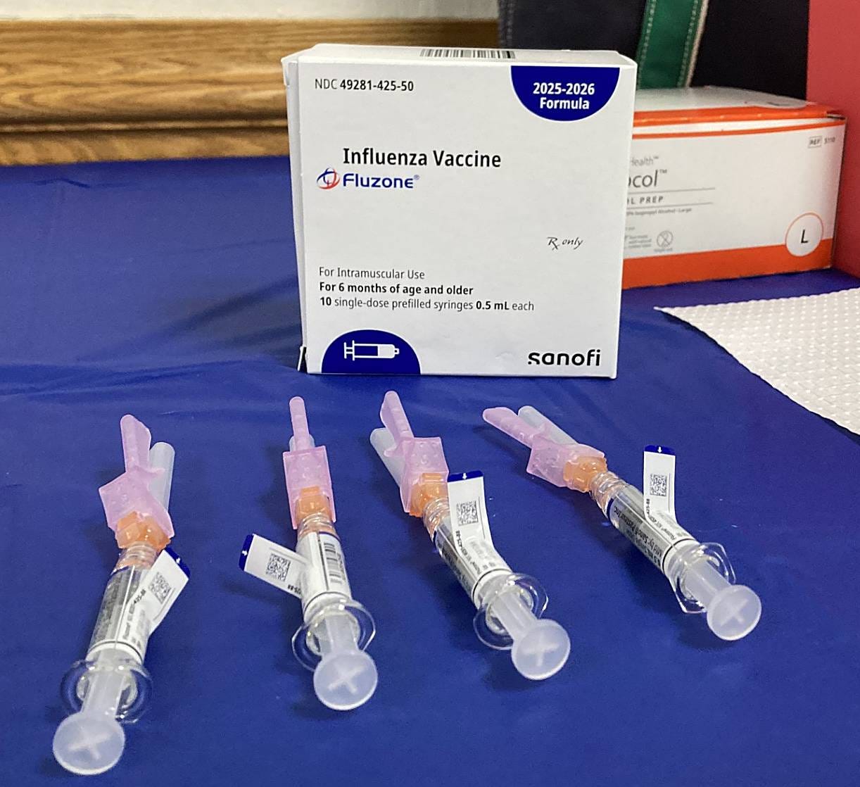 Erie County reports first flu-related death, case count declines