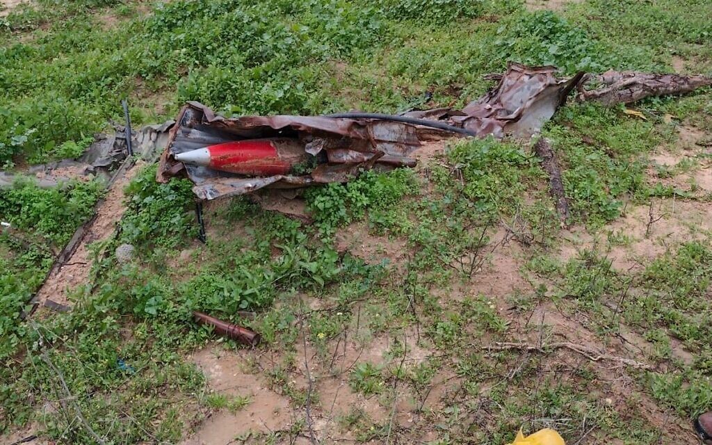 IDF finds apparently old, loaded rocket launcher in northern Gaza