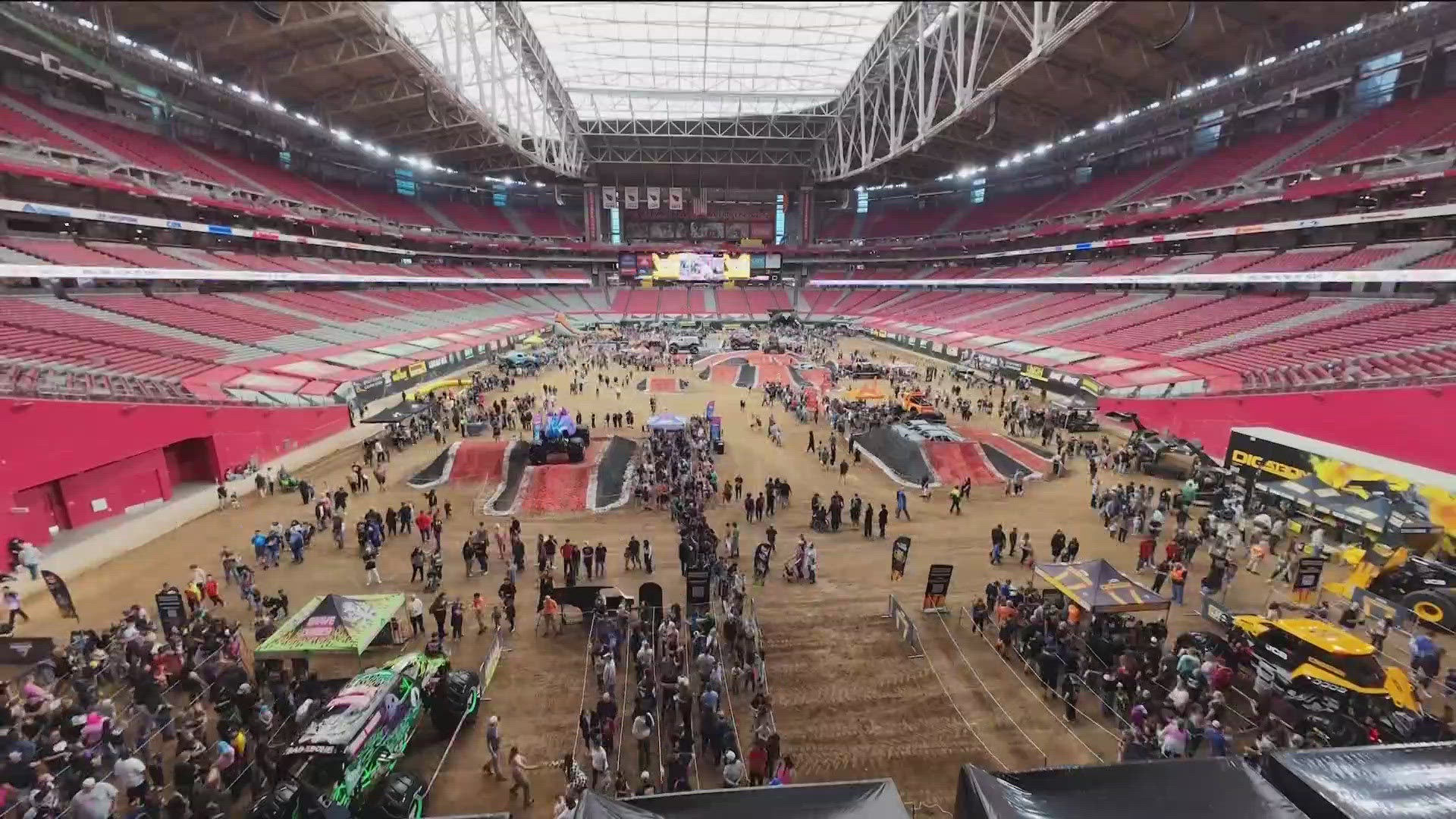 Monster Jam and Monster Energy Supercross are back at Snapdragon Stadium