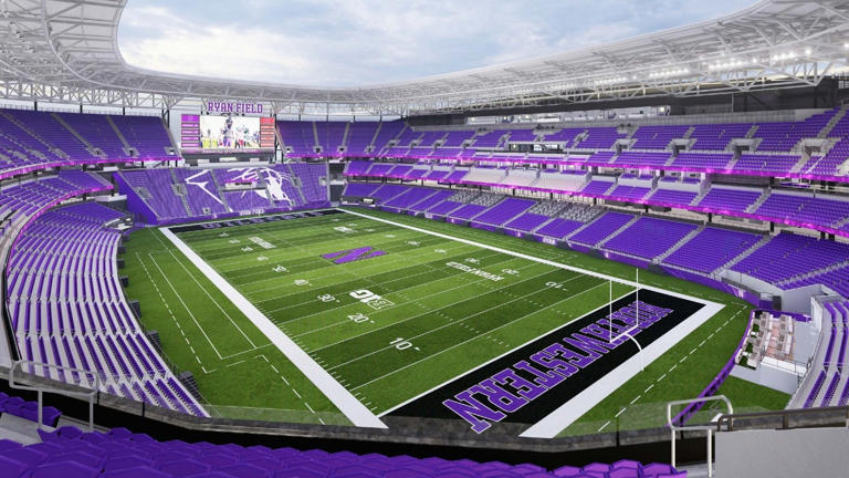Northwestern football to debut new Ryan Field in October 2026 against ...