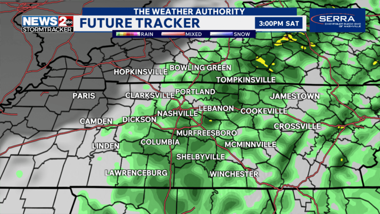 A second round of rain Friday evening brings the threat for flooding ...
