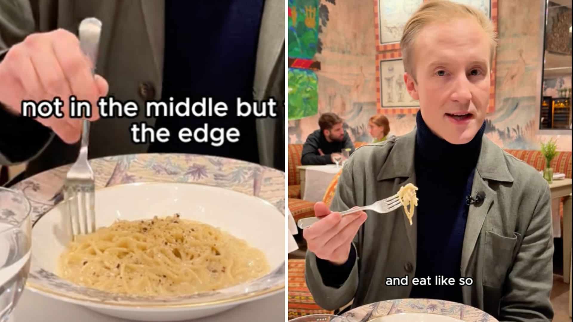 The only right way to eat spaghetti does not involve a spoon, according ...