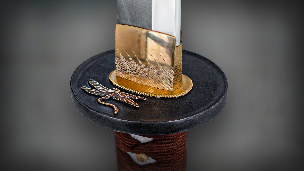 Making a dragonfly tsuba for my custom katana: A slow but rewarding journey