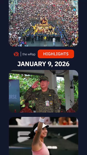 Today’s headlines: Traslacion 2026, Philippine Army, Alex Eala | The ...