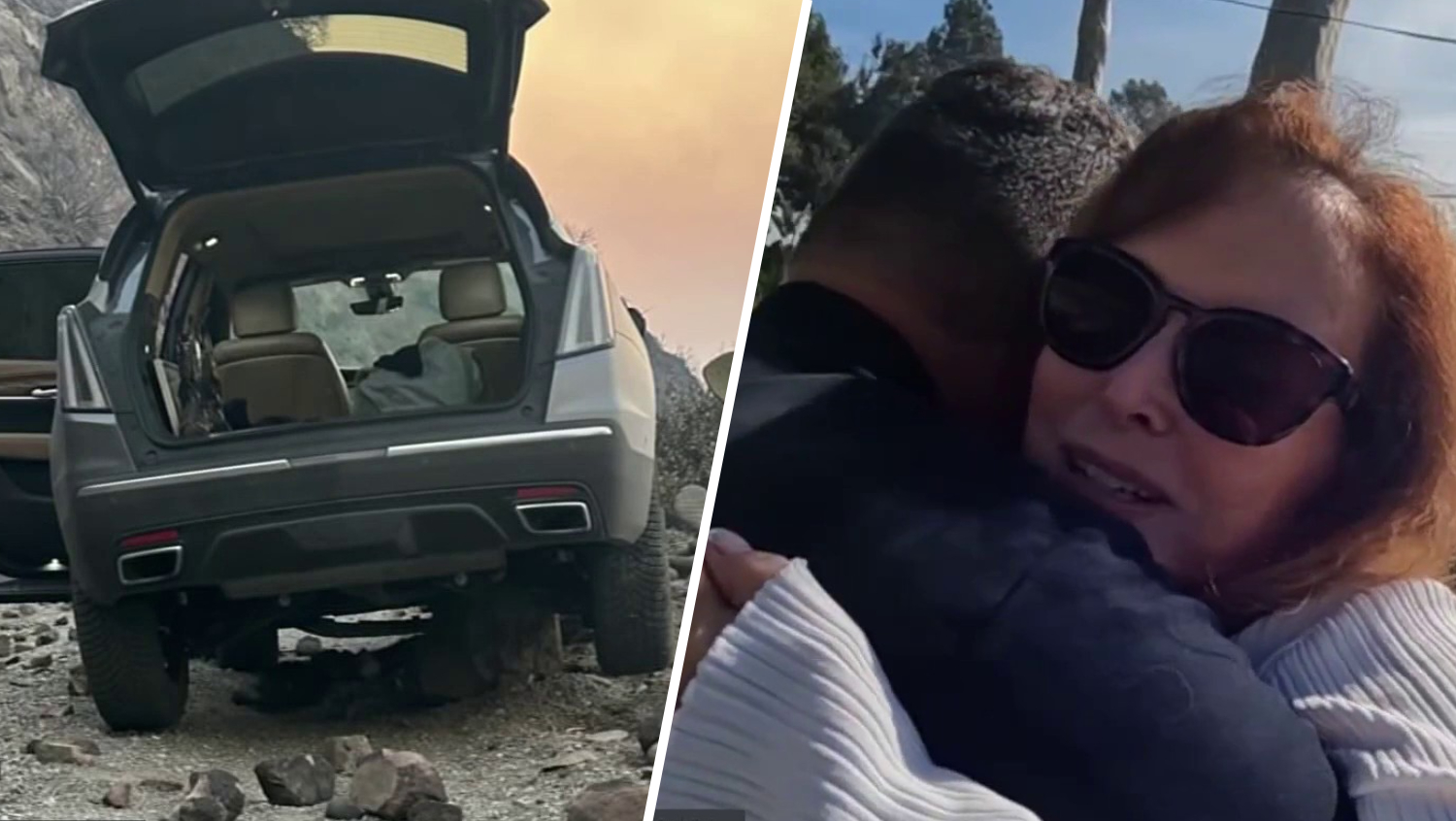 Why a Palisades fire evacuee saved the boulder that left her stranded ...