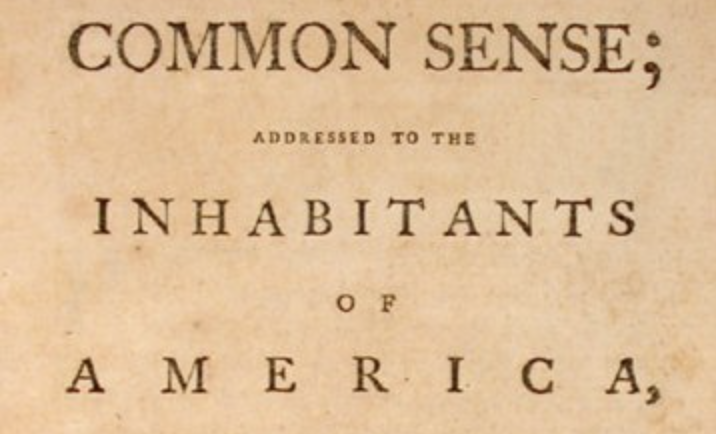 On this day: Common sense