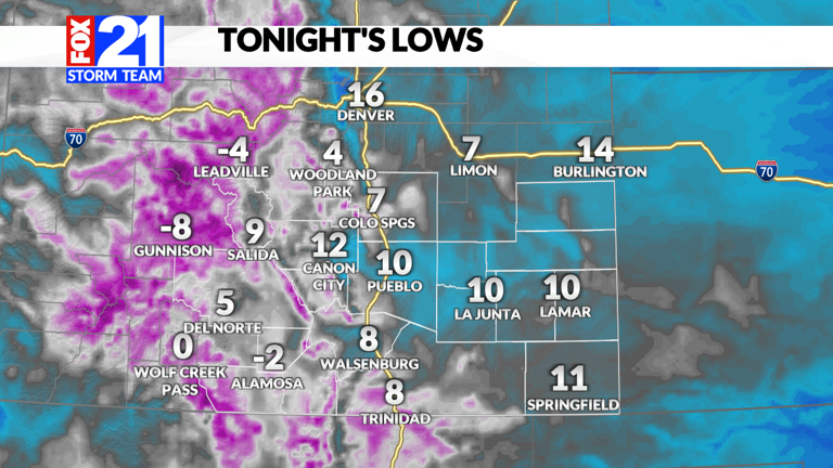 Record-breaking snowstorm to continue through Friday in southern Colorado