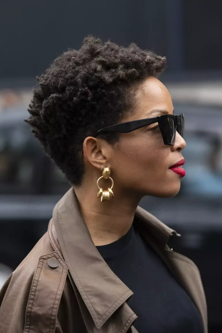 Why short natural afro hairstyles are defining the new year