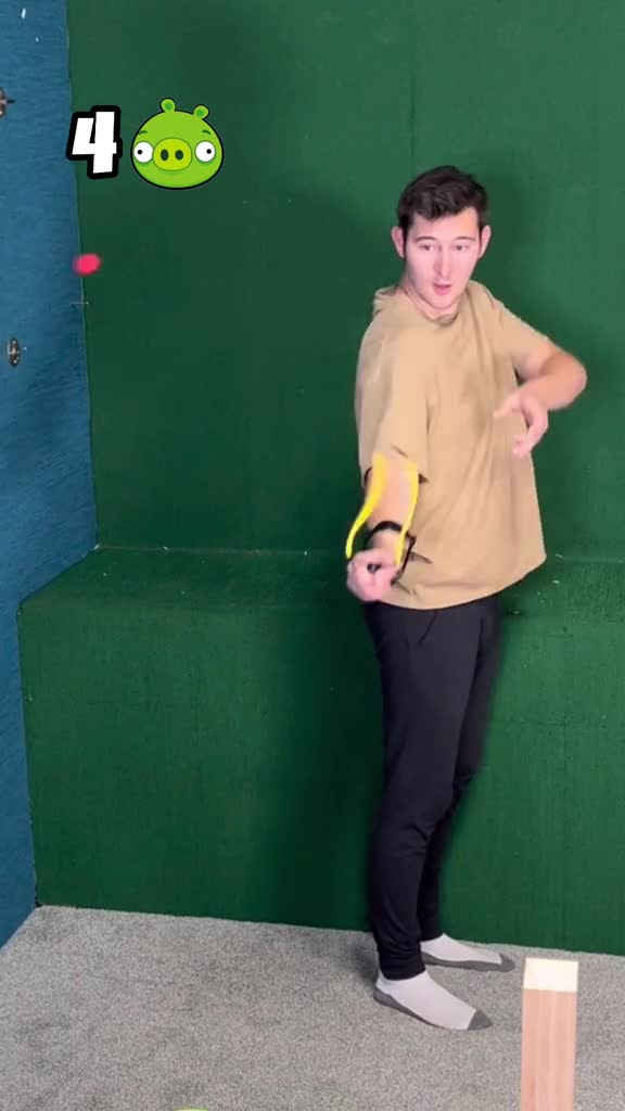 Can I beat this Angry Birds 2 level in real life?