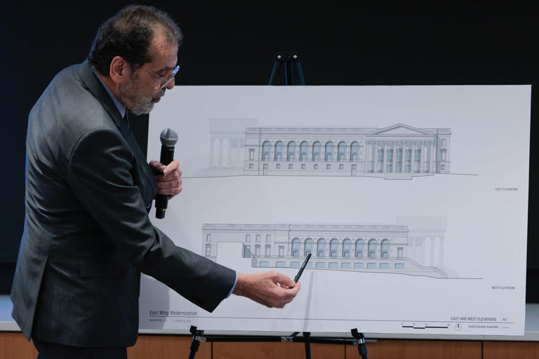 The White House plans to enlarge the West Wing