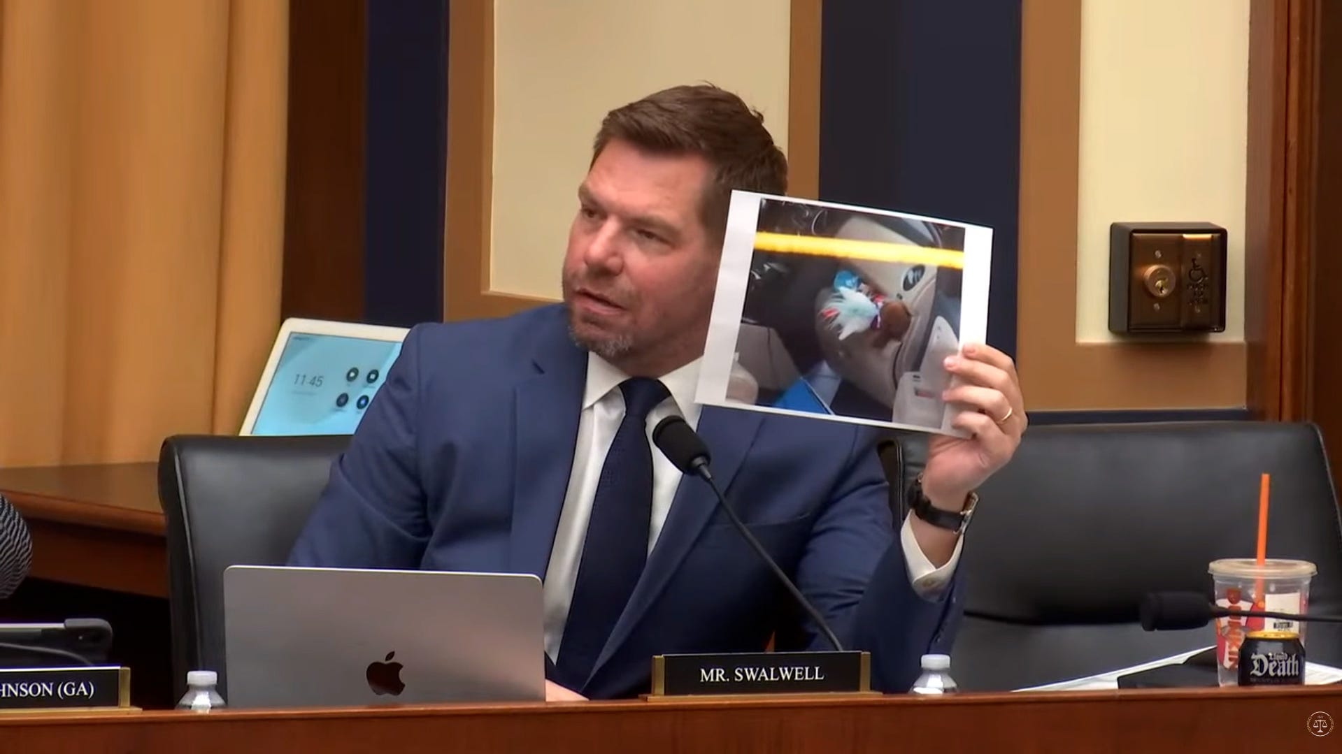 Rep. Eric Swalwell calls Renee Good's death a 'murder' in House ...