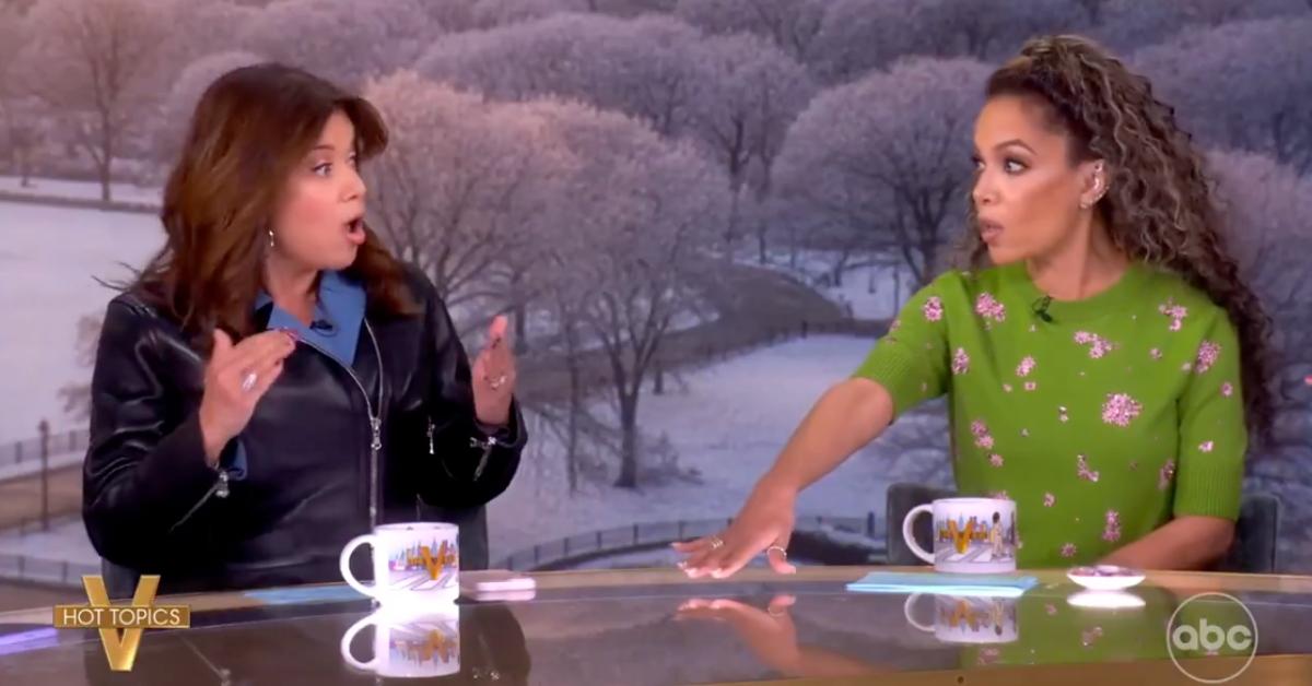 'You're wrong!': 'The View' explodes as co-hosts bicker during heated ...