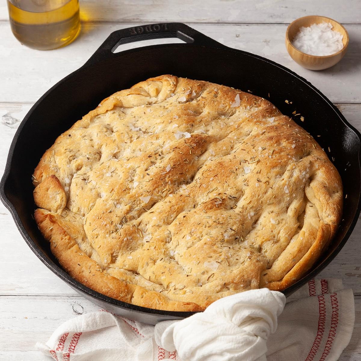 Pizza dough focaccia