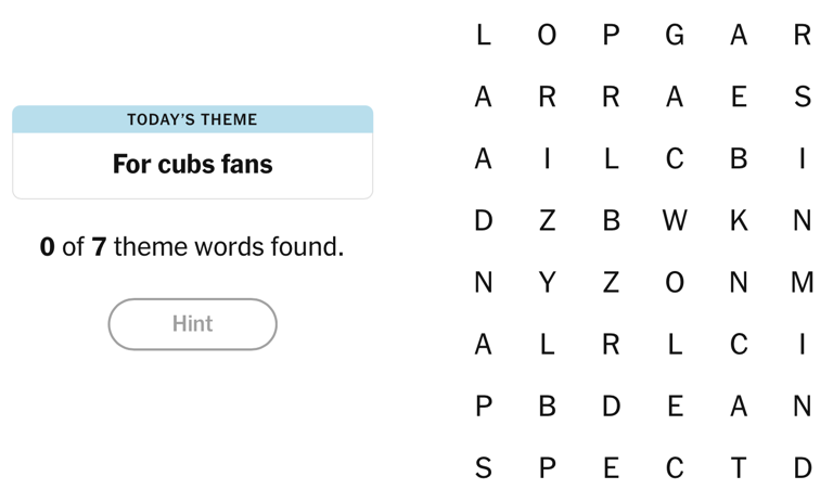 Today's NYT Strands hints (and answer) for Friday, January 9, 2026