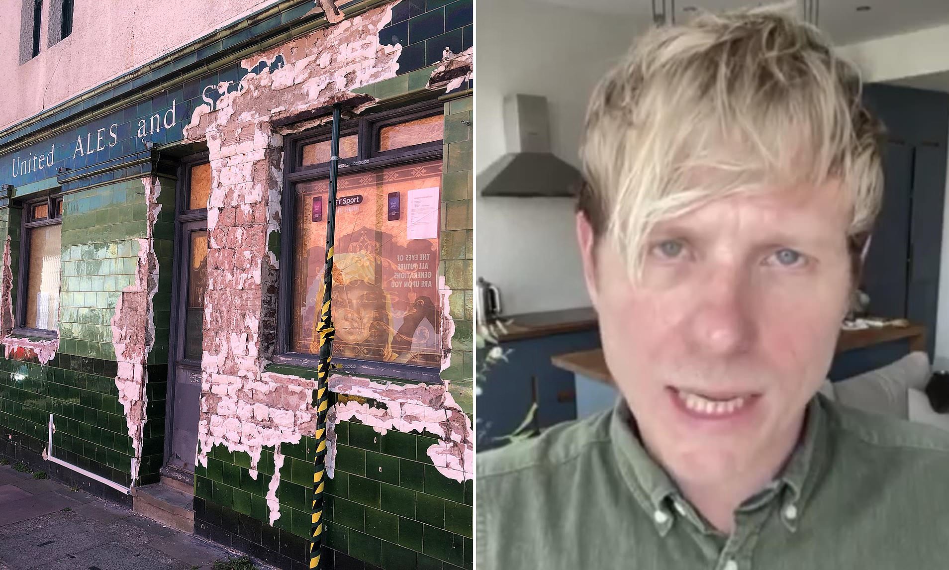 Millionaire property developer accused of vandalising Victorian pub