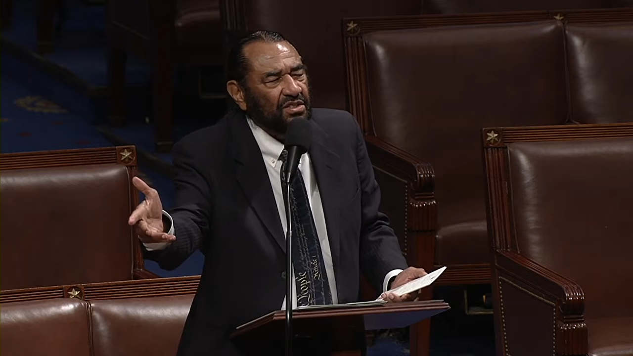 'What about the Constitution?': Rep. Al Green rips into Trump for ...