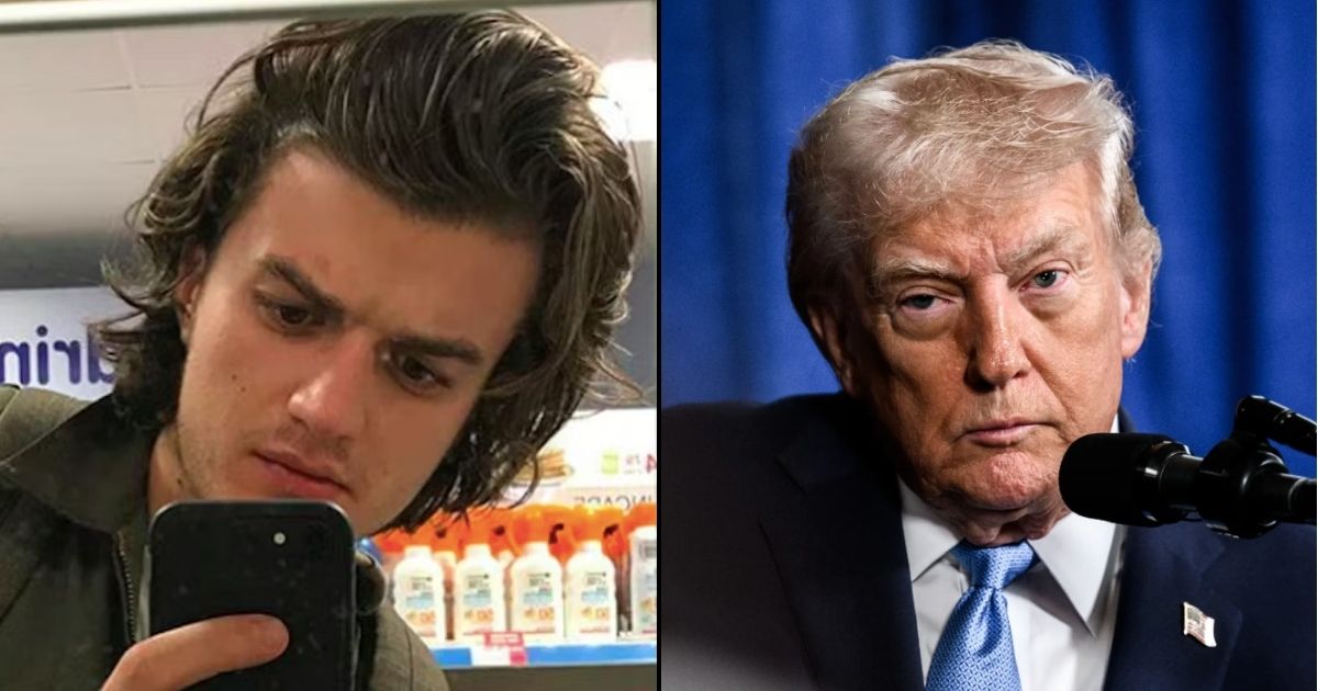 Stranger Things star Joe Keery calls out Trump over his response to ...