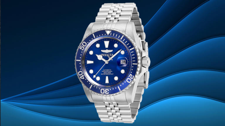 Invicta’s classic blue watch is 87% off