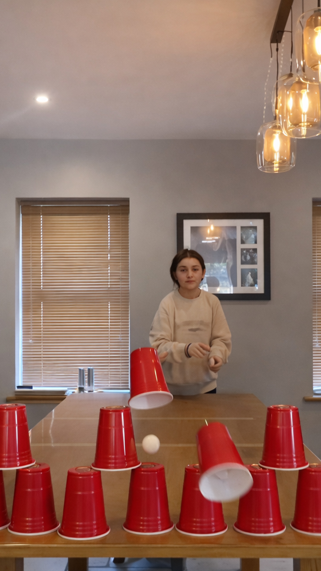 Ball throwing challenge