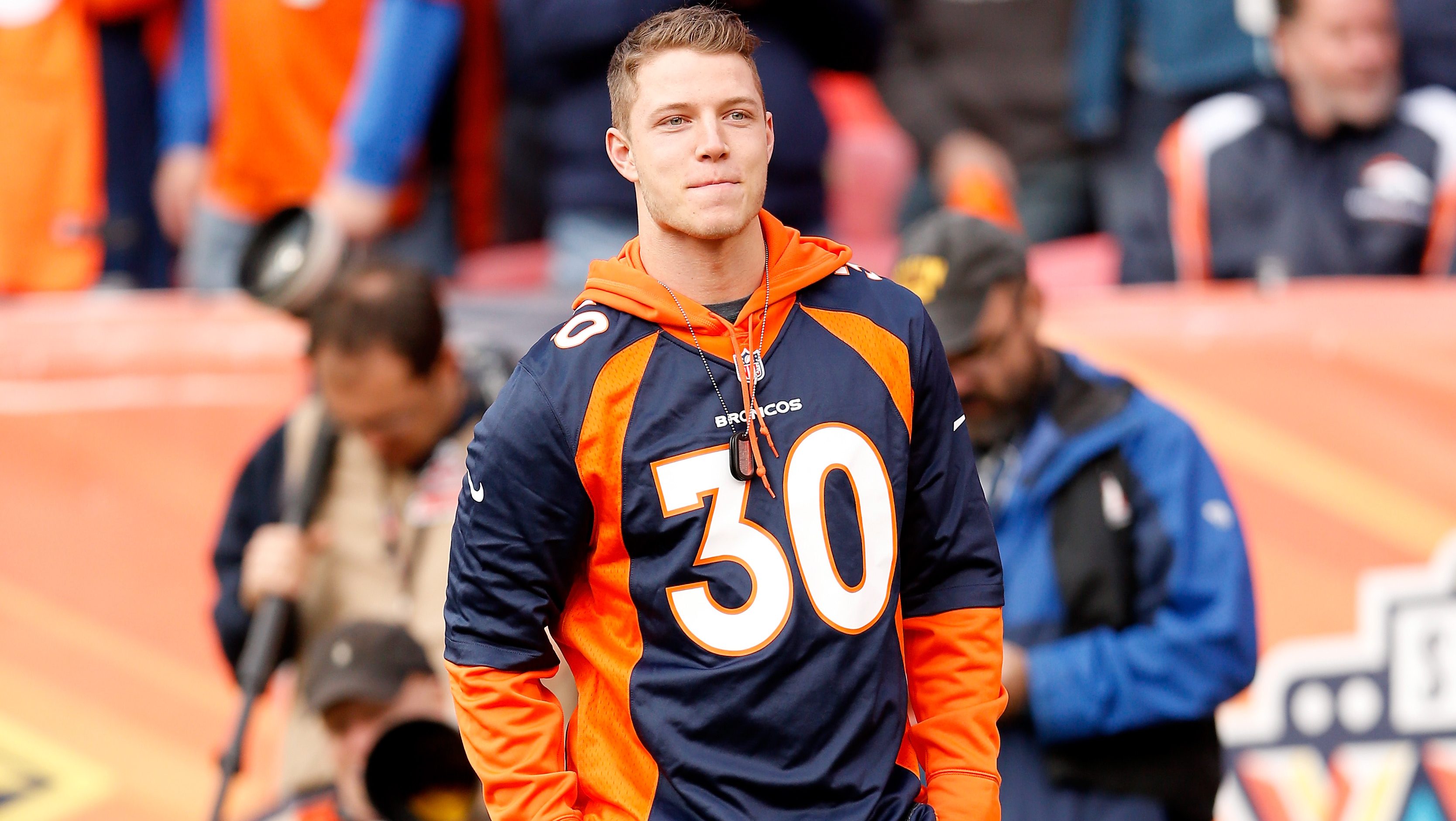 Super Bowl champion WR Ed McCaffrey compares CMC to Broncos Hall of Famer