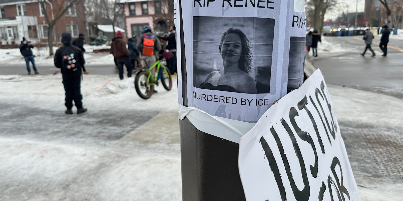 Renee Goods hustru: "Hon försökte hjälpa våra grannar"