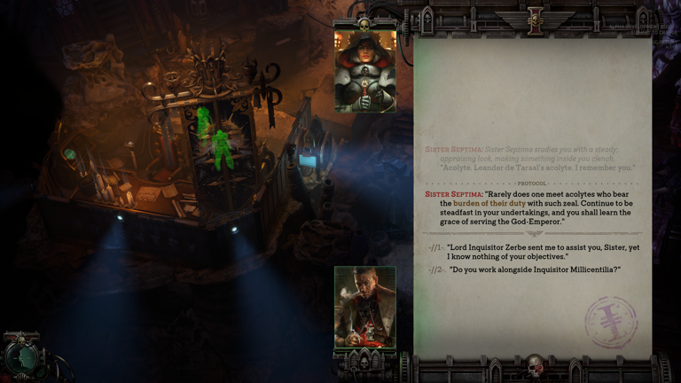 Preview Warhammer 40.000 : Dark Heresy sur PC, PS5 et Xbox Series