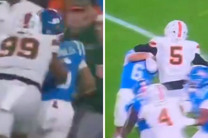 College football playoff hit with 'rigged' claims as refs criticized in ...