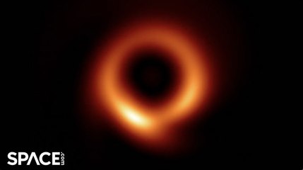 First-ever black hole image sharpened using machine learning