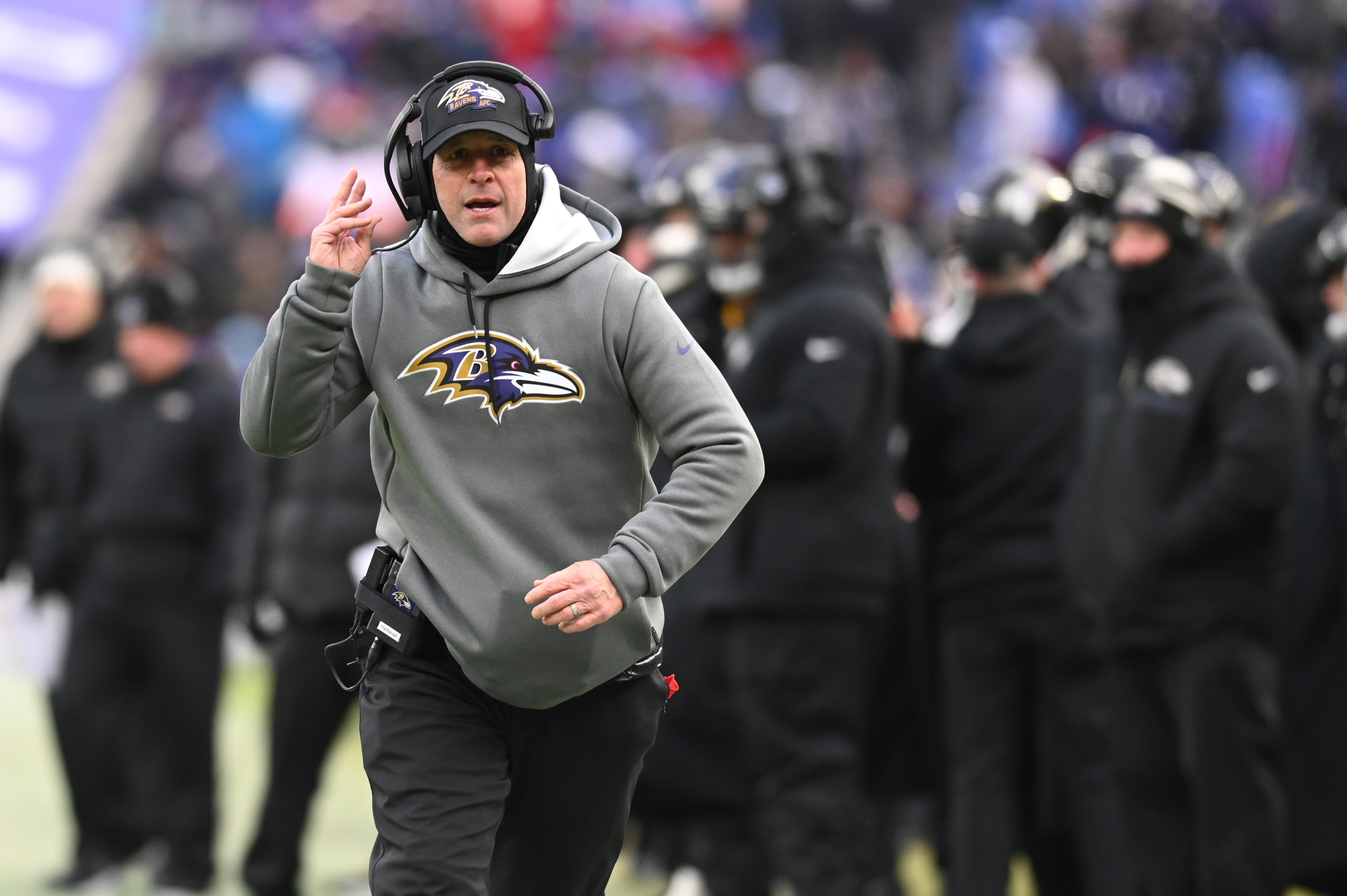 Arthur Blank confirms Falcons have an interest in John Harbaugh