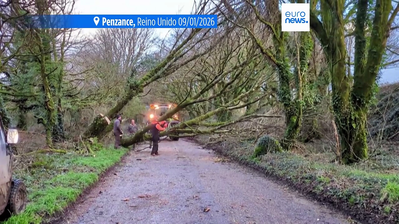 La borrasca Goretti azota Europa provocando el caos, cortes de ...