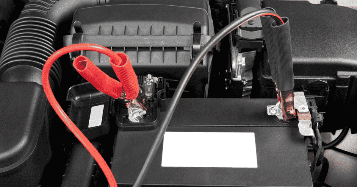 How to jump start a car's battery