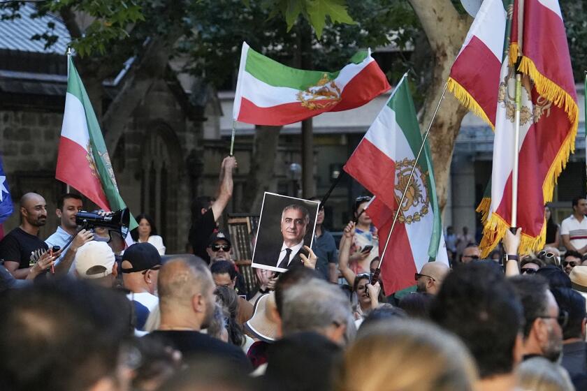 Iran's supreme leader vows to crack down on protesters, blames Trump