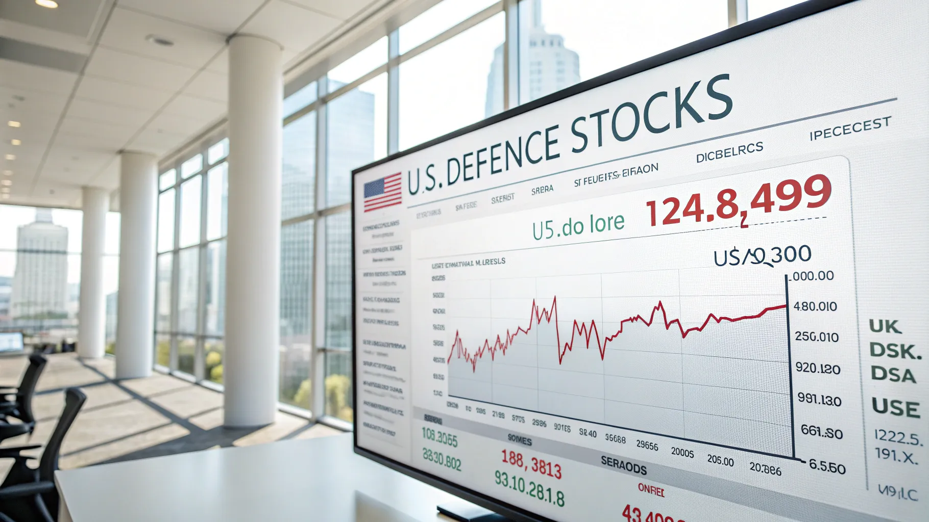 US defense stocks rally pre-market