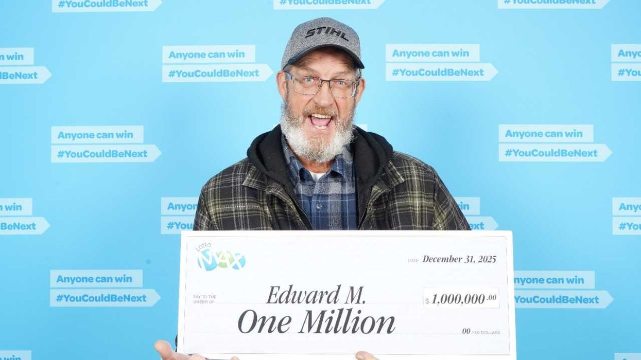 This Lotto Max winner scored $1 million with a ticket he bought at Walmart