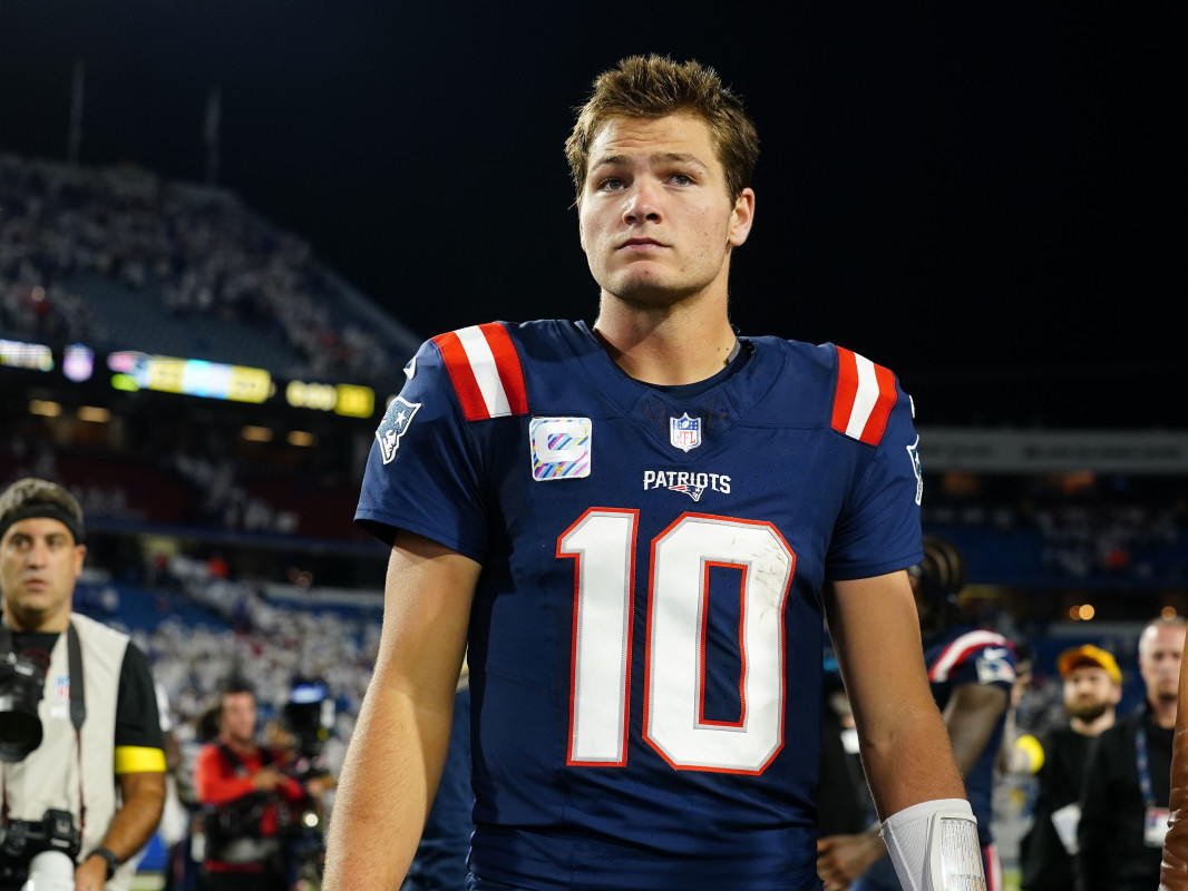 Patriots announce Drake Maye news before Chargers game