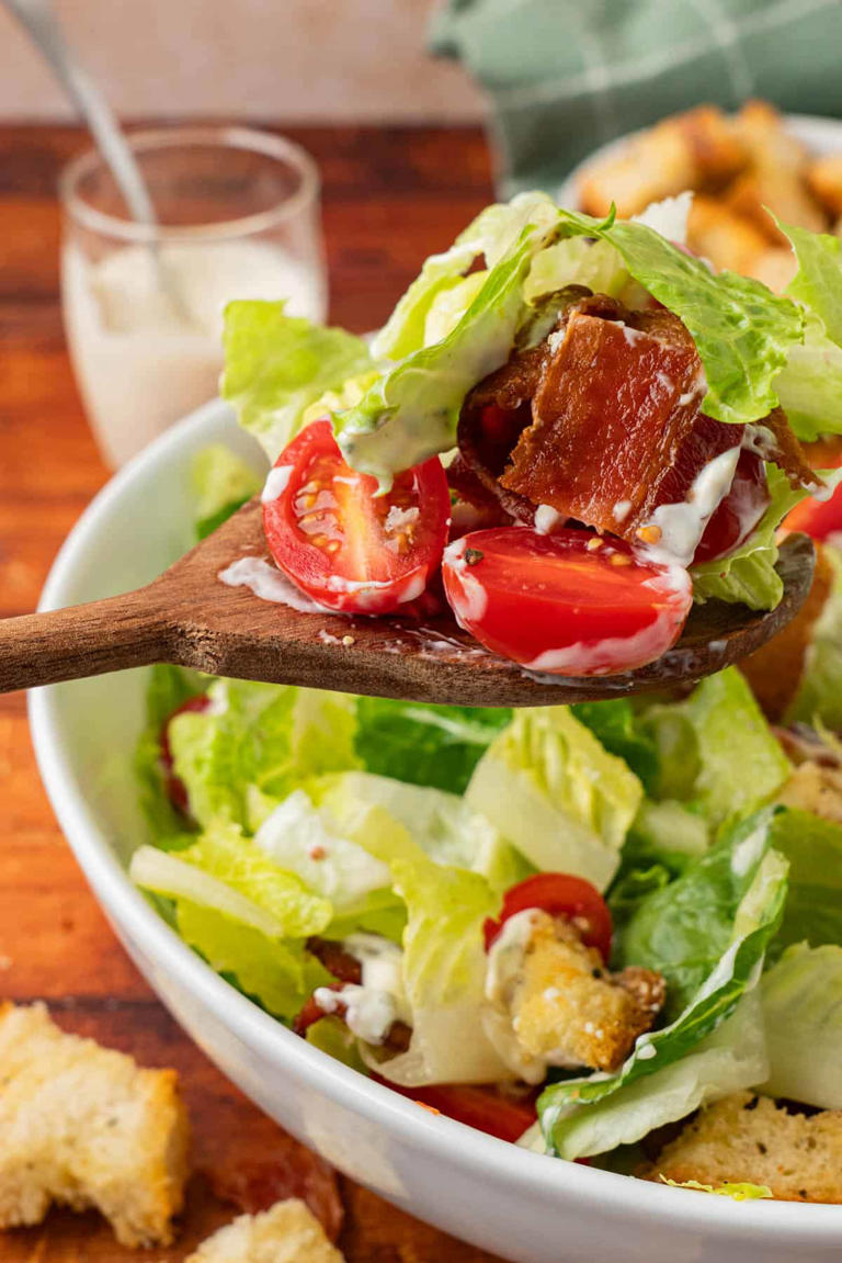 The BLT salad I make when I want something fresh and crunchy
