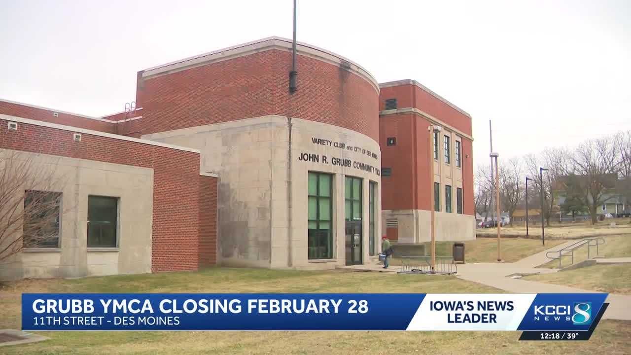 Grubb YMCA in Des Moines to close in February