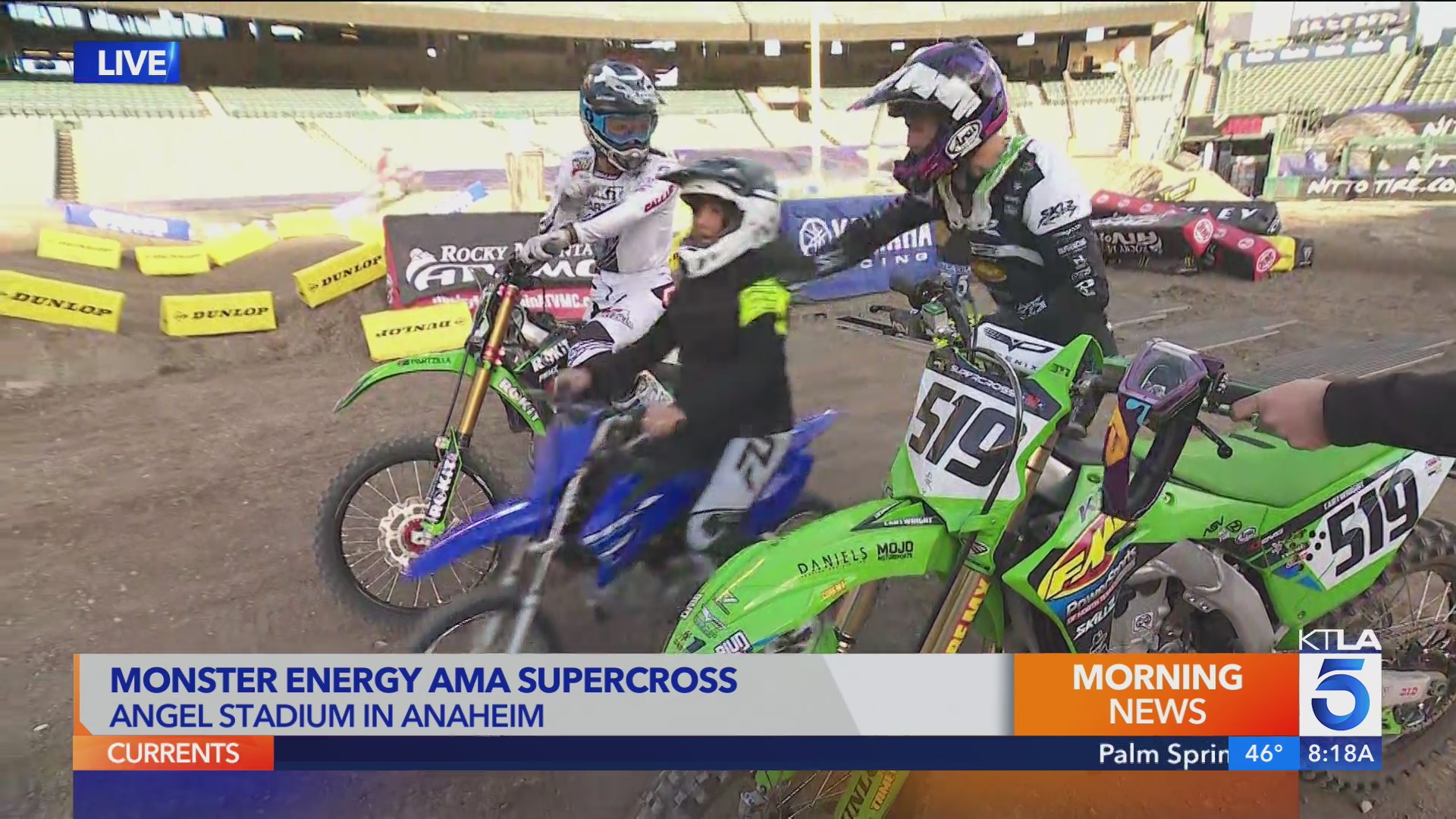 Monster Energy AMA Supercross at Angel Stadium (8am)