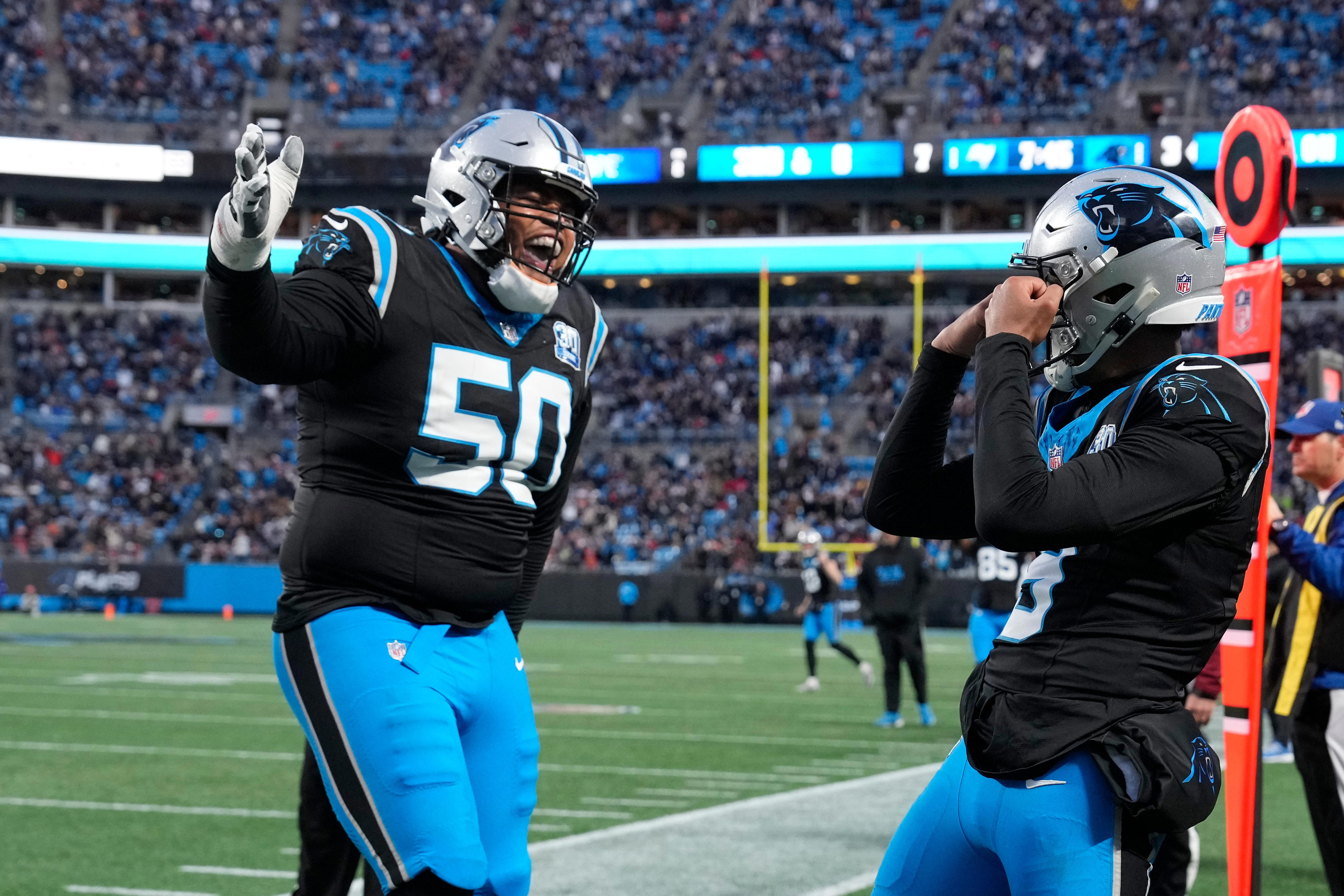 Panthers announce huge roster move ahead of playoff game vs. Rams