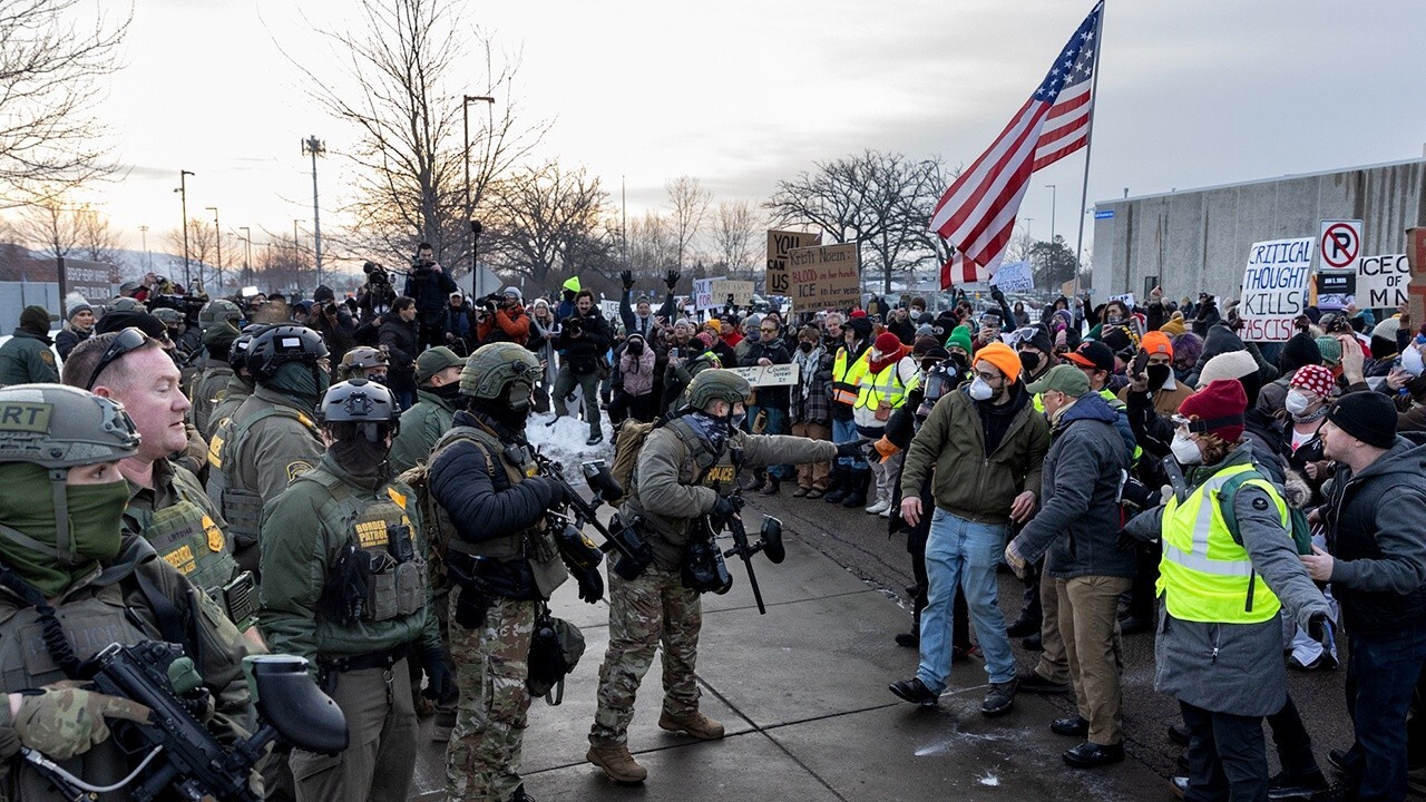 ICE agent doxxed as Minnesota violence erupts following protests and ...