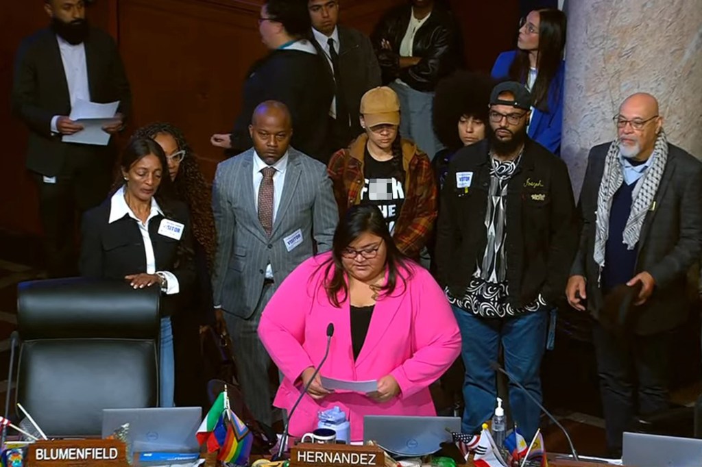 Socialist politician turns LA City Hall into anti-ICE, abolish-police ...