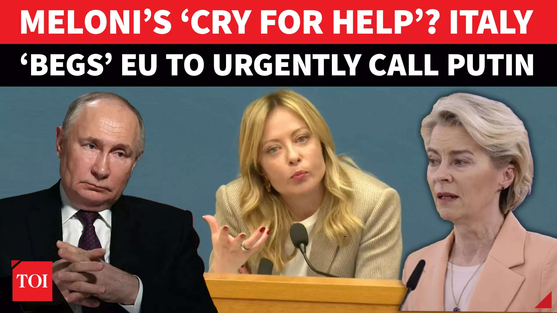 ‘Time to call Putin, else…’: Meloni piggybacks on Macron, pressures EU ...