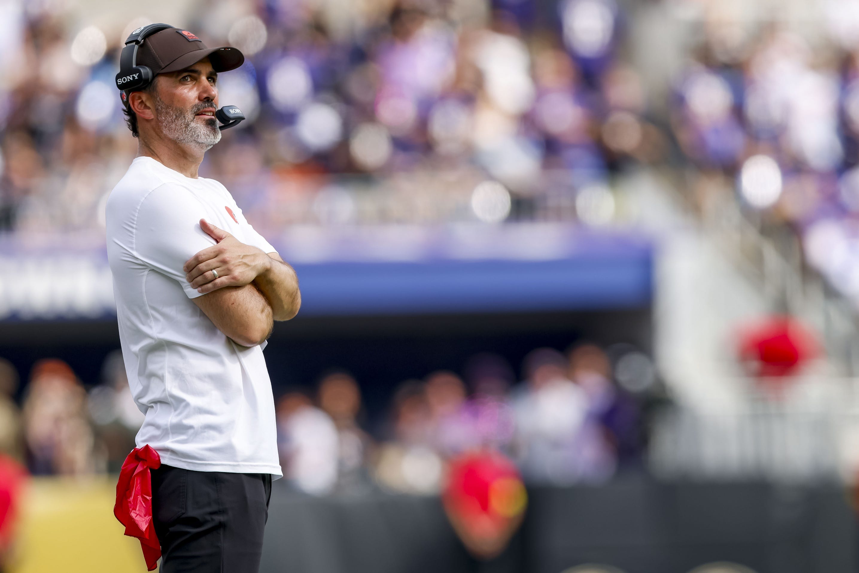 Baltimore Ravens interviewed former Browns coach Kevin Stefanski
