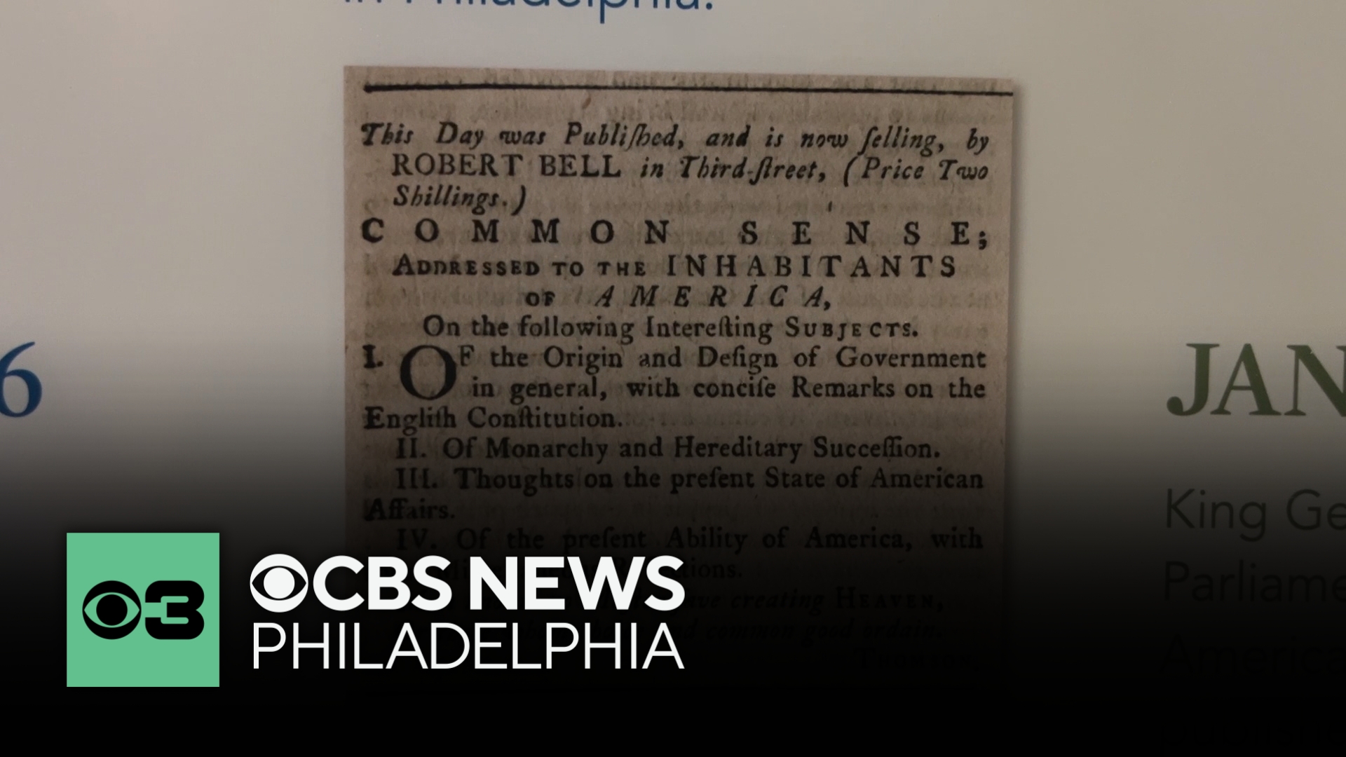 Thomas Paine's "Common Sense" at 250 years: "It changed the course of ...