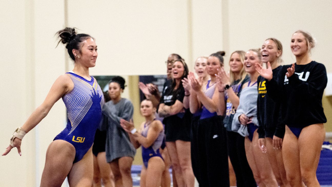 Can LSU gymnastics rebound from last season to challenge for the ...