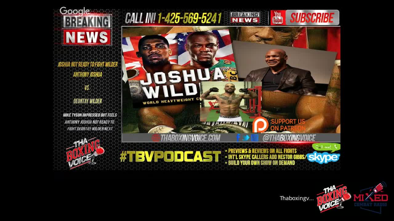 Mike Tyson impressed but feels Anthony Joshua not ready to fight ...