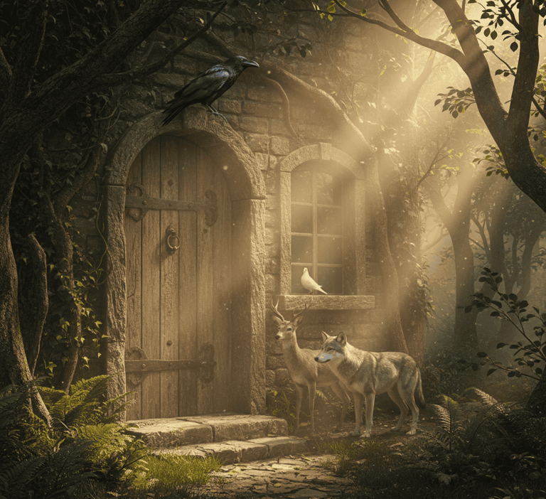 What It Means in Folklore When Animals Gather at Your Door?